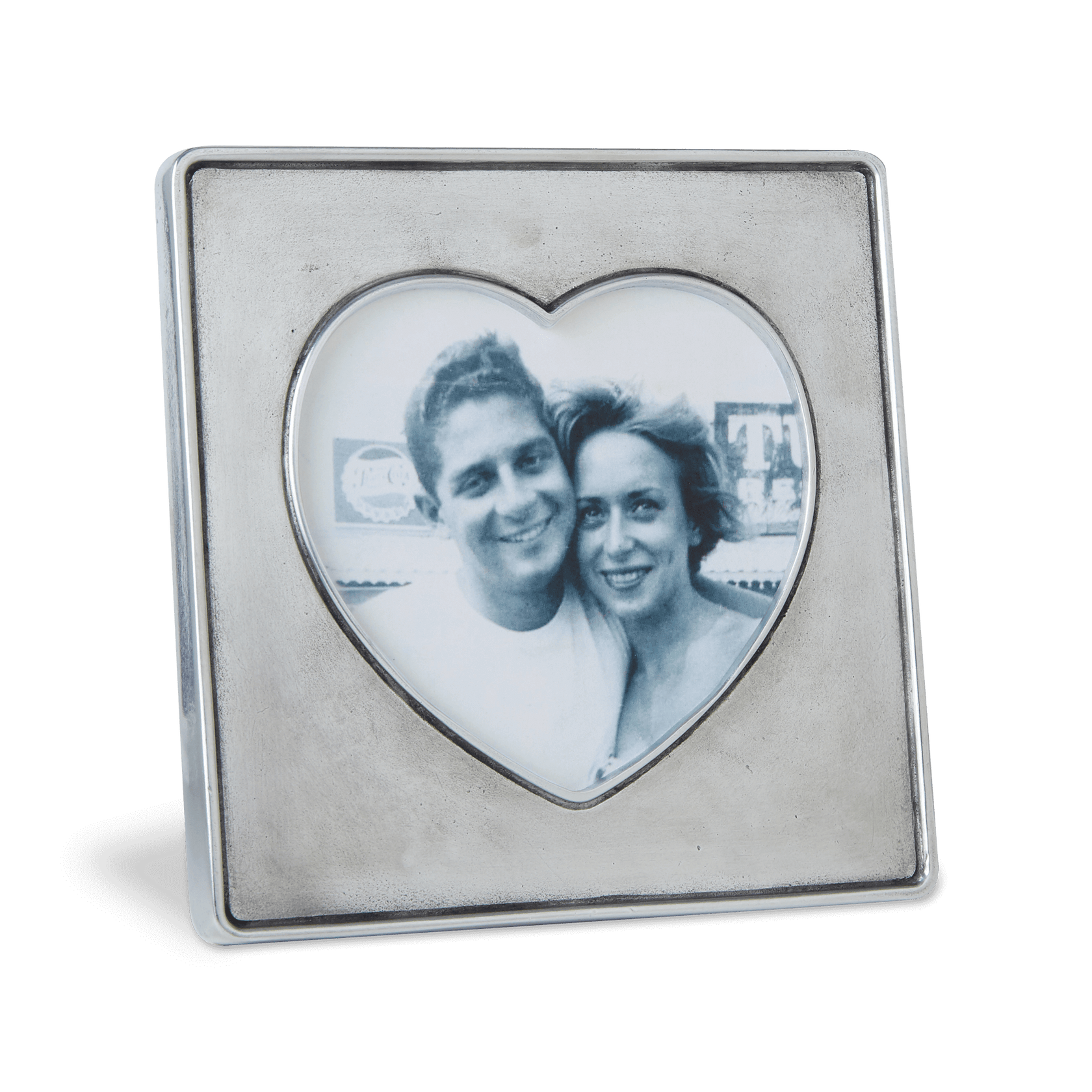 MATCH Pewter Heart in Square Frame – MATCH • Made in Italy
