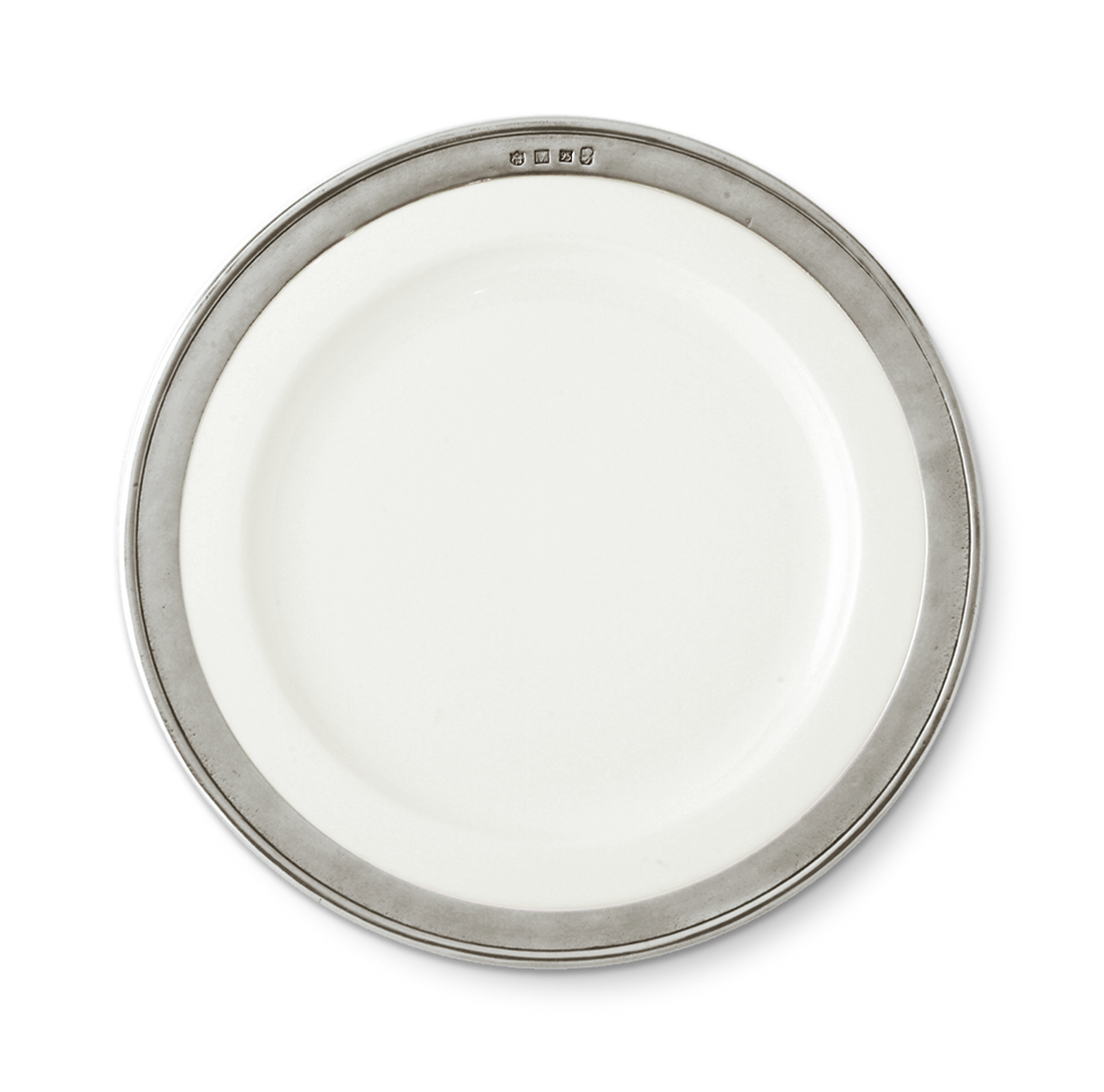 MATCH Pewter Convivio Dinnerware Dinner Plate White 11" – MATCH • Made ...