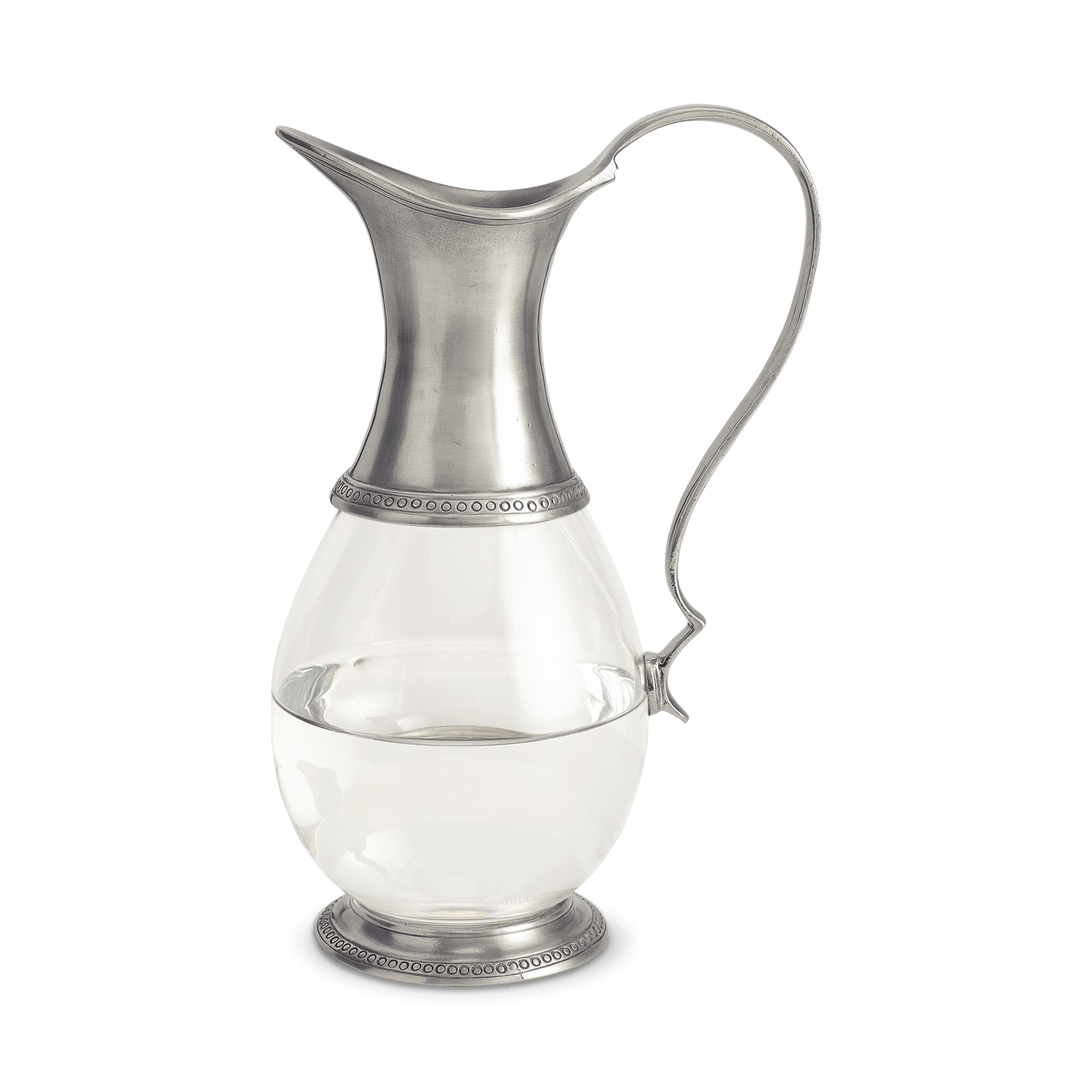 MATCH Pewter Glass Pitcher with Handle – MATCH • Made in Italy